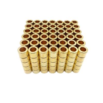Cina Magnete di neodimio sinterizzato multipolare Magnete ad anello radiale con rivestimento in oro in vendita