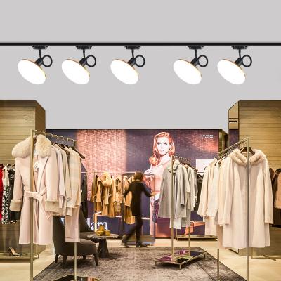 China UFO Track Led Live Broadcast Room Super Bright Scattered Light Clothing Store Commercial Slide Rail Photo Spotlight Fill Light Neutral Te koop