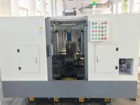 China PLC Controlled 3 Sided Drilling and Tapping Machine with 600-700mm Processing Length and Hydraulic Feed System for sale