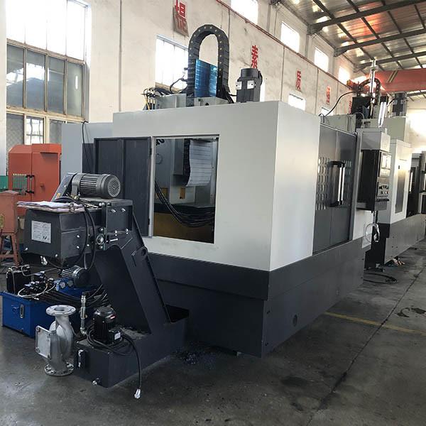 Multifunctional Milling Cnc Drill Tap Center With Rotating Cutter Heads Vertical Design