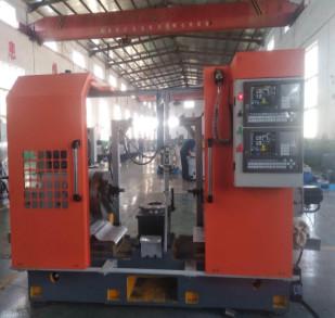 China Double Sided CNC Horizontal Boring Mill Machine 4000kg For Valve Flange Processing for sale