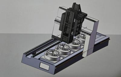 China Multi Station Gantry Drilling Machine 8.5T 5100 X 2000 X 2500 φ40 U drill for sale