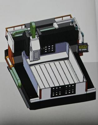 China Efficiency 2000 CNC Gantry DRILL Machine  φ70 U Drill YCLMZ-2000 for sale