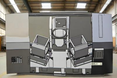 China Multifunction Swing Angle Multi Hole Drilling Machine  Three Sided for sale