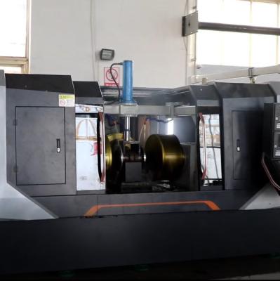 China Cast Steel Valve Fittings CNC Boring Milling Machine Three Sided For Non Standard Valve for sale