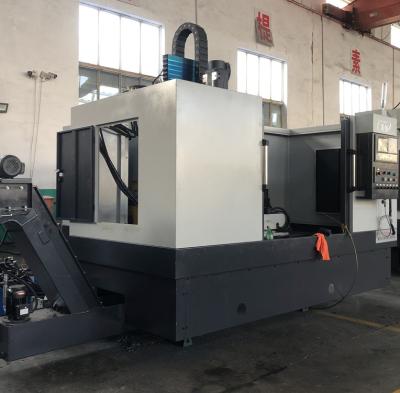 Vertical Drilling And Tapping Center For Non Standard Bonnets And Flanges