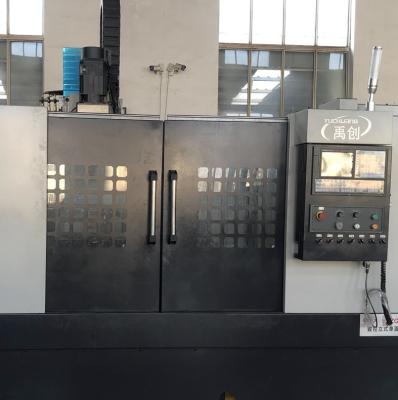 China 500mm Y-axis Travel Customized Vertical Bonnet Flange Drilling And Tapping Center With ≤0.015/3000 Position Accuracy for sale