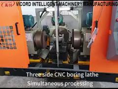 High Energy Three Sided CNC Boring Lathe / Boring Machine