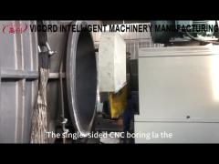 Single Sided CNC Boring & Milling Machine Lathe / Cnc Boring Mill