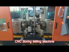 three-sided cnc boring and milling machine for machining cnc muffler check valves