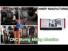 Double Sided CNC Boring Milling Machine Lathe Fully Intelligent Automated