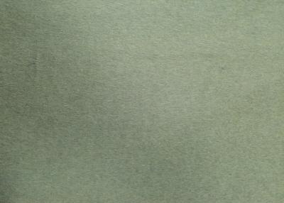 China Comfortable Double Wool Crepe Fabric , Wool Blend Coat Fabric Plain Style for sale