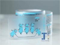 China Custom 50micron-150micron Printed Transparent Labels Waterproof Clear Roll Stickers for sale