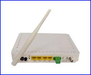China 4FE+CATV+WIFI GEPON ONU for sale