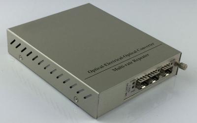 China 1.25G 1-Port SFP to 2-Port SFP Slot Media Converter for sale