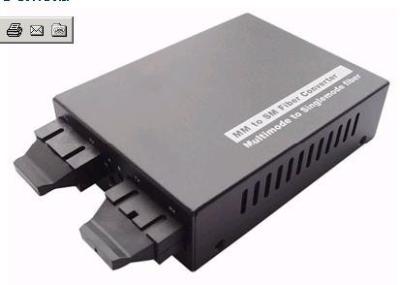 China 10/100/1000M Multirate Fiber Mode converter for sale