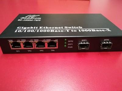 China 6Port SFP Media Converter |6Port Fiber Switch for sale