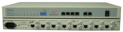 China 8E1 to 4Ethernet Converter with SNMP and console managment for sale