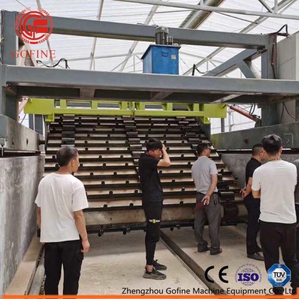 Quality Forklift Fermentation Bed Q235 25KW Pile Turning Machine for sale