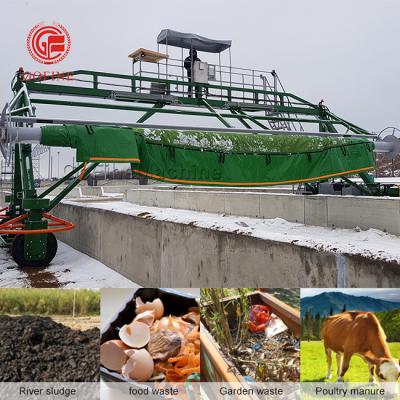 China High Efficiency Compost Cover Placement Organic Fertilizer Production Equipment for sale