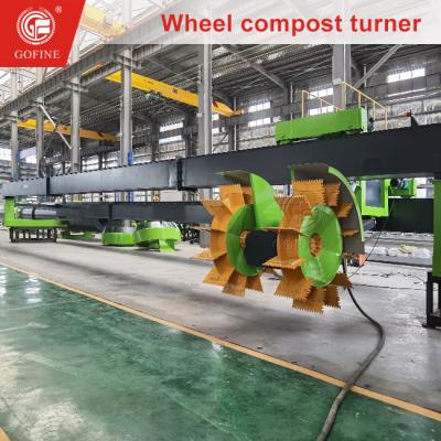 China Remote Controlled Automatic Fertilizer Compost Machine With 100% Organic Content for sale