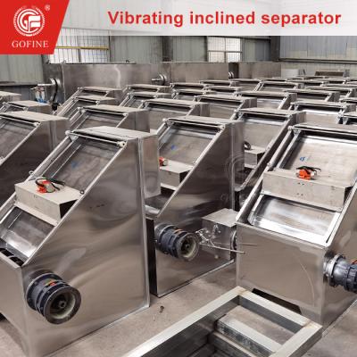 China 5hp Poultry Manure Dehydrating Machine  for Sewage Treatment for sale