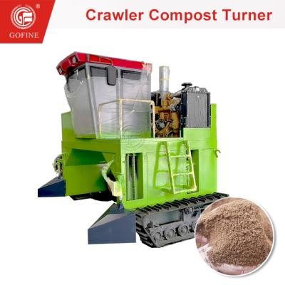 China Organic Waste Composting Machine for Powder Fertilizer Production for sale