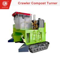 China Industrial-Grade Track Type Compost Turner Machine for Municipal Solid Waste Processing for sale
