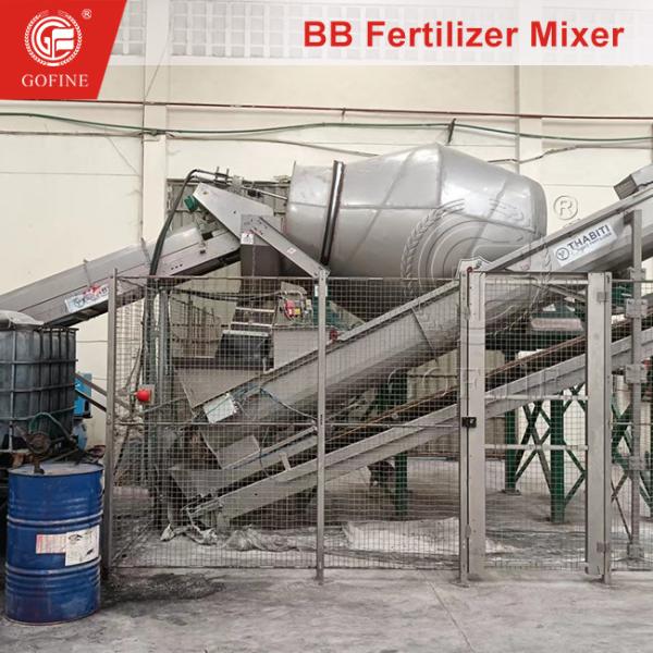 Quality 1-2 T/h Compound BB Fertilizer Plant Bulk Blending Fertilizer Mixer for sale