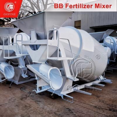 China Multiple Material Fertilizer Batch Mixing Concrete Soil Mixer Fertilizer Production BB Fertilizer Mixer for sale