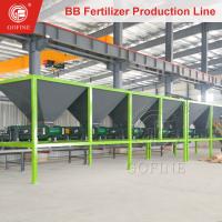 Quality 15t/h Bulk Fertilizer Granules Blending Mixer Machine for BB Fertilizer for sale