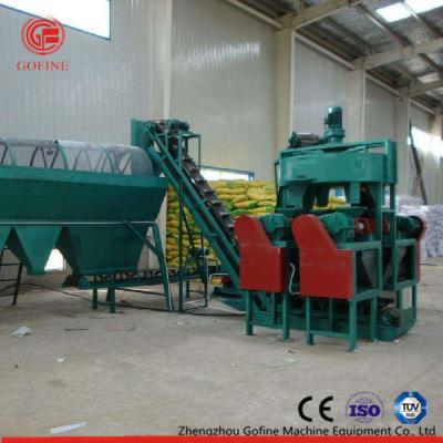 China Roller Granulator Compound Fertilizer Production Line , NPK Fertilizer Production Line for sale
