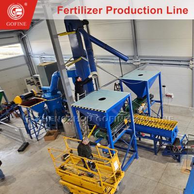 China 2-5t/h Compact Calcium Chloride Fertilizer Production Equipment for sale