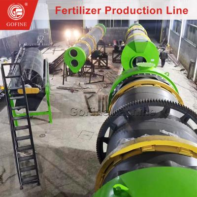 China New Type Fertilizer Production Line For Granulator Fertilizer Equipment for sale