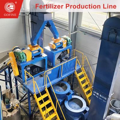 China Compact NPK Fertilizer Granulation Line for Small-Scale Production for sale