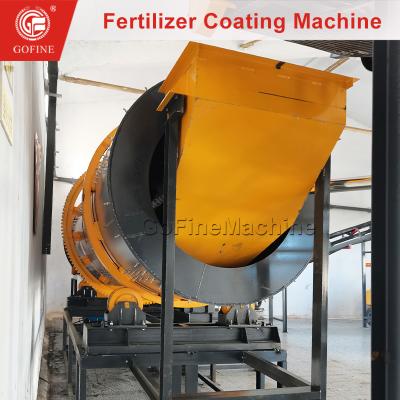 China Dust Suppression Oil Coating Machine For NPK Granules for sale
