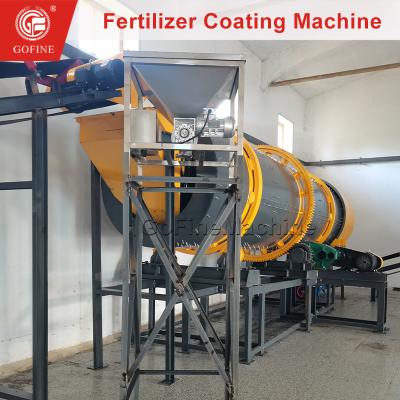 China Small-Scale Fertilizer Coating Machine For Trial Production for sale