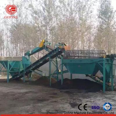 China Labor Saving Organic Fertilizer Production Equipment for sale