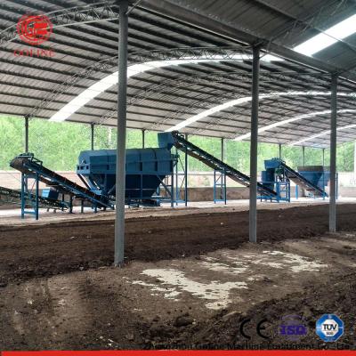 China Compost Organic Fertilizer Production Equipment High Capacity Stable Operation for sale