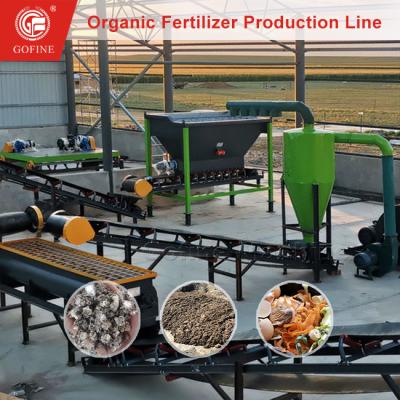 China Special Fermentation Potassium Humate Assembly Line Compost Powder Fertilizer Manufacture Production Line for sale
