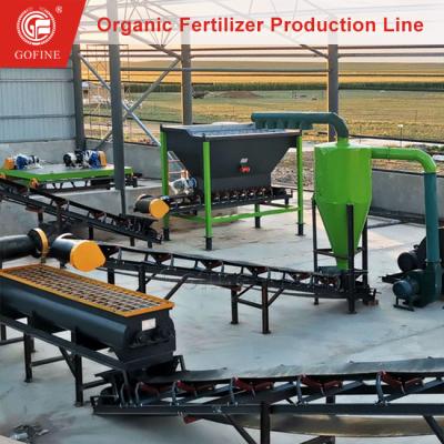 China Brazil Potassium Humate Processing line Organic Compost Powder Compost Making Machine for sale