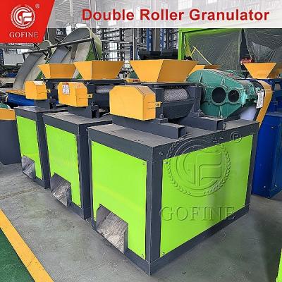 China 300x150mm Roller Double Roll Compound Fertilizer Pelletizer For Urea Processing Plant for sale