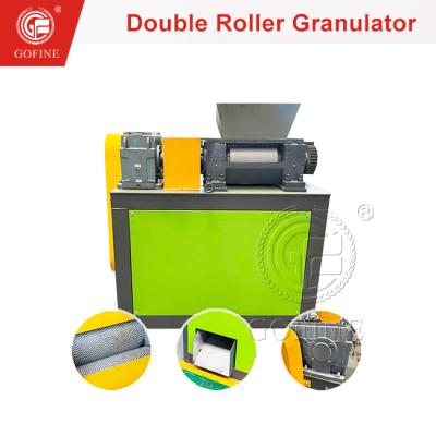 China Double Roller Pelletizer Organic Fertilizer Granulator For Large Farms for sale