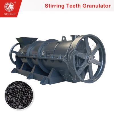 China Stirring Teeth Organic Fertilizer Chicken Manure Granulator Machine for sale