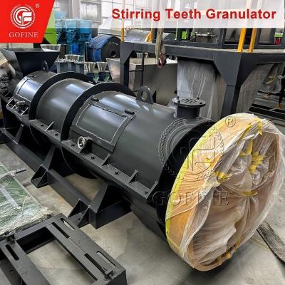 China Spherical Ball Shape Organic Fertilizer Granulator 15kw Reasonable Structure Machine for sale