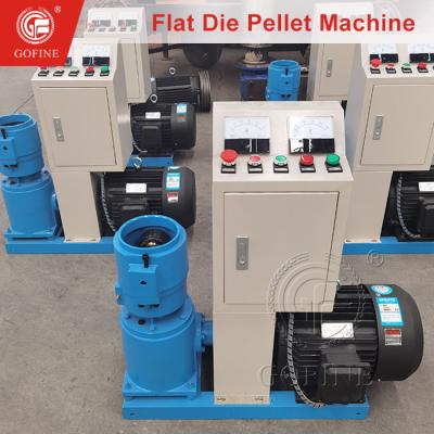 China Electric Motor Flat Die Pellet Mill For Various Pellet Molds for sale