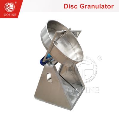China Easy To Clean Stainless Steel Mini Potash Fertilizer Granulator for sale