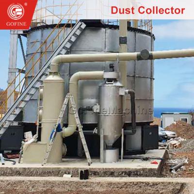 China Organic Fertilizer Granulation Plant Cyclone Dust Removal Equipment for sale