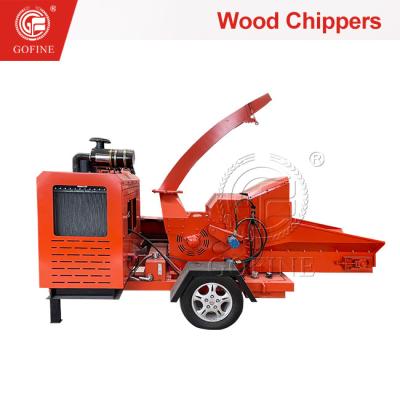 China One-Button Control Garden Wood Chipper Brush Chipper for sale