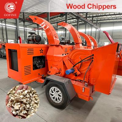 China Commercial Wood Processing Machine Branch Shredder Wood Chipper Mulcher for sale